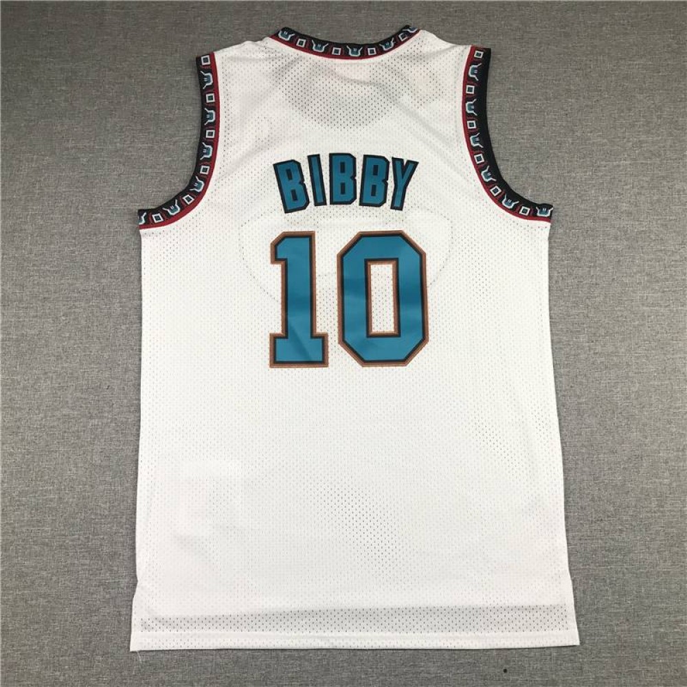Camiseta Mike Bibby #10 Memphis Grizzlies Icon Clásico Blanco ⋆ ...