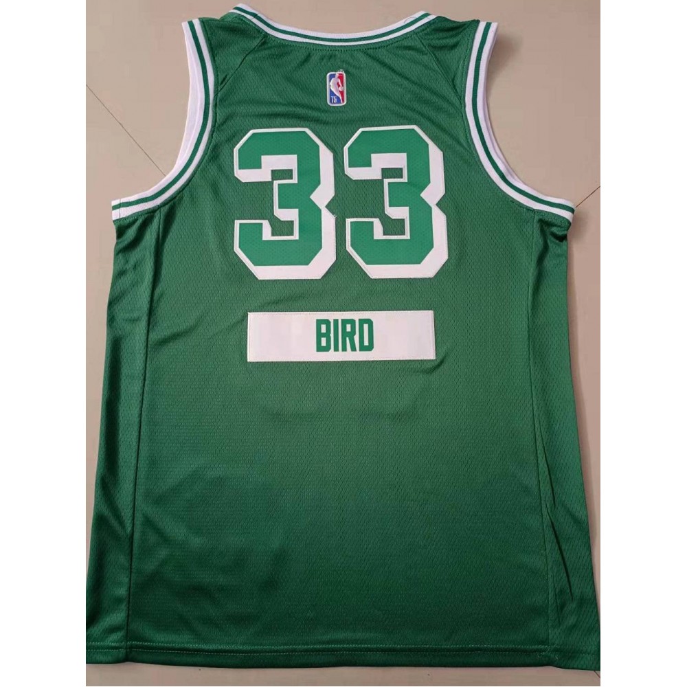 Camiseta Larry Bird #33 Boston Celtics 2022 Verde ⋆ MiCamisetaNBA