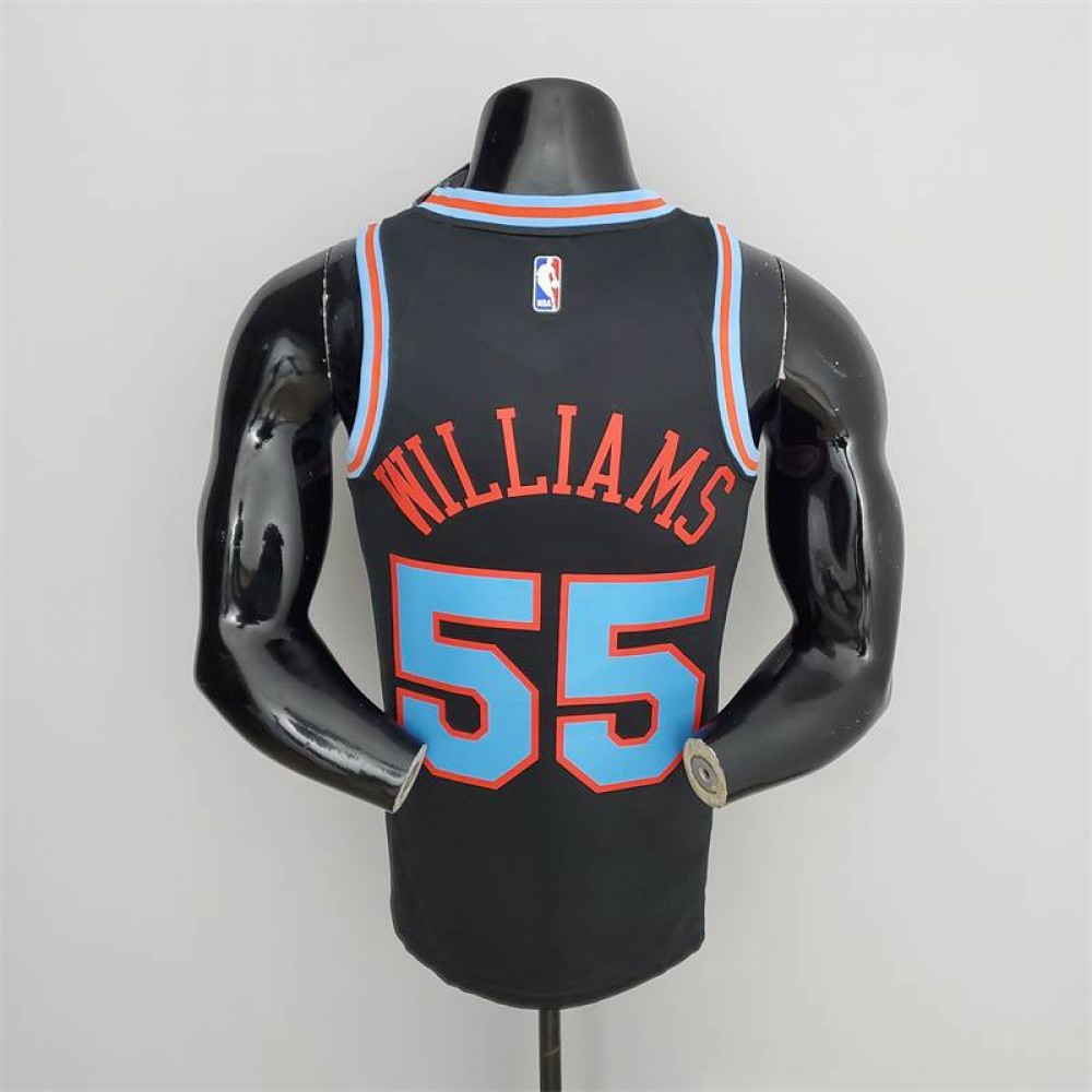 Camiseta Jason Williams #55 Sacramento Kings 2021 City Edition Negro ⋆ ...