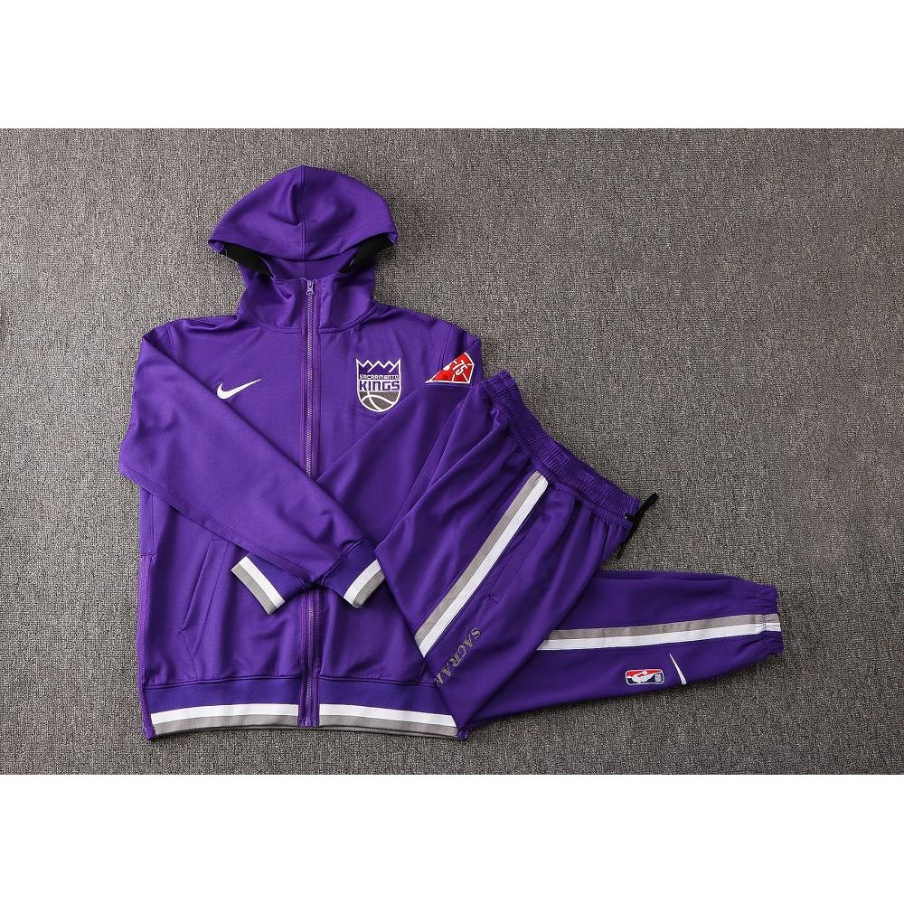Chandal Sacramento Kings Con Capucha 22/23 Purpura ⋆ MiCamisetaNBA
