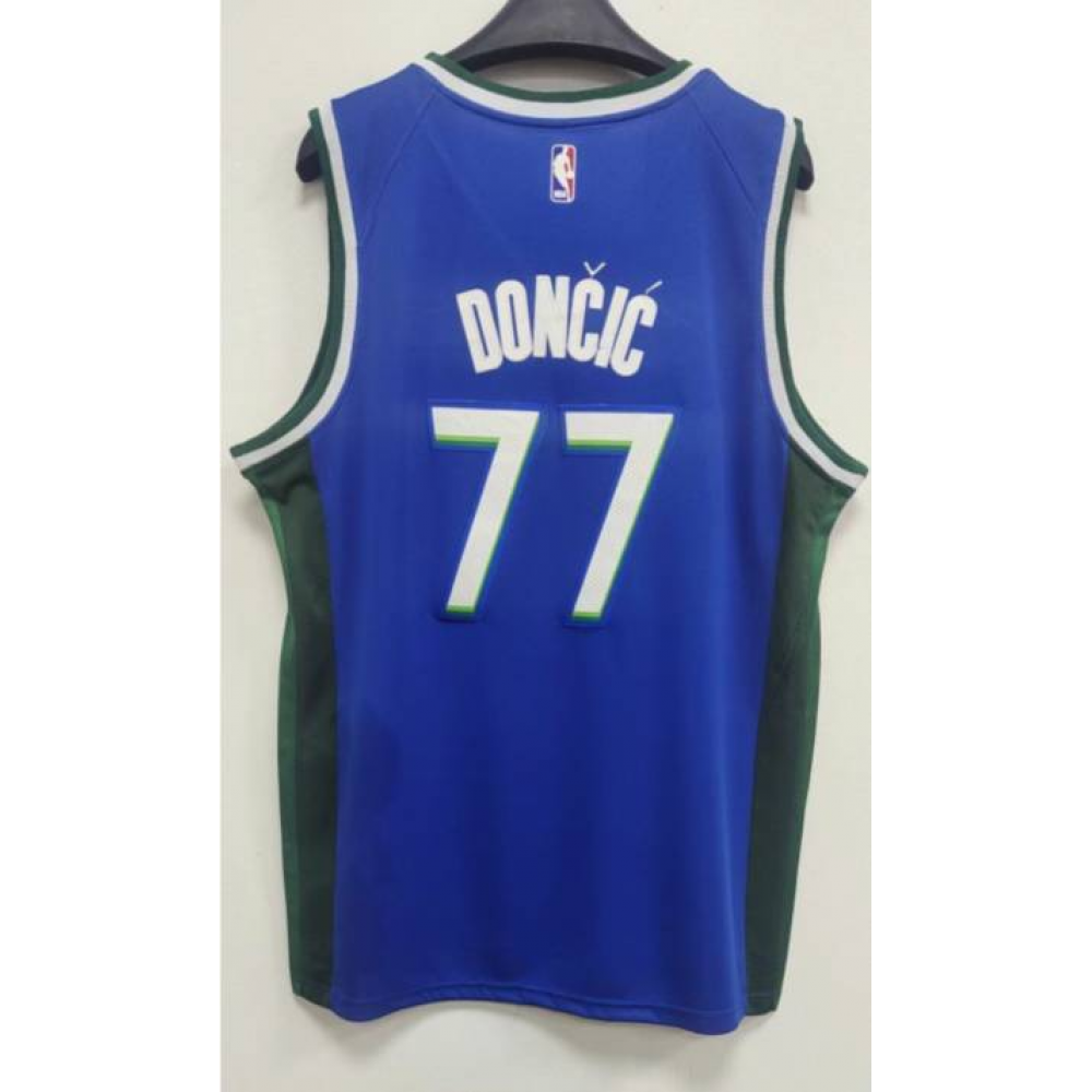 Camiseta Luka Doncic #77 Dallas Mavericks 2023 Azul City Edition ⋆ ...