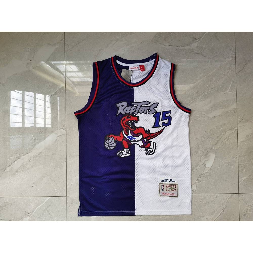Camiseta Vince Carter #15 Toronto Raptors Púrpura/Blanco ⋆ MiCamisetaNBA