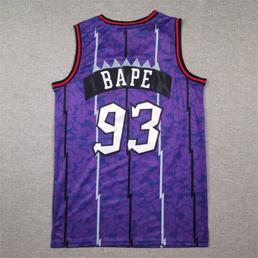 Camiseta Bape #93 Toronto Raptors Púrpura ⋆ MiCamisetaNBA