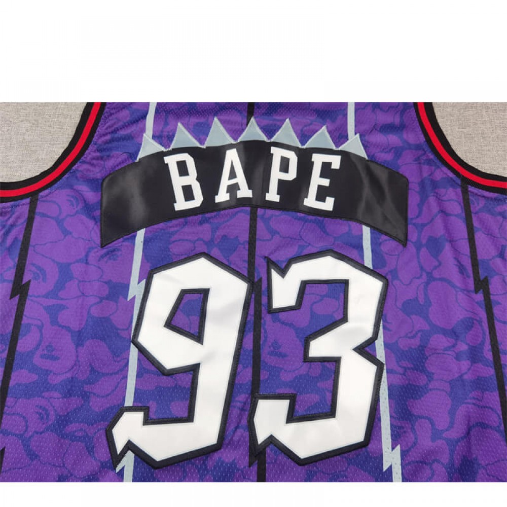 Camiseta Bape #93 Toronto Raptors Púrpura ⋆ MiCamisetaNBA