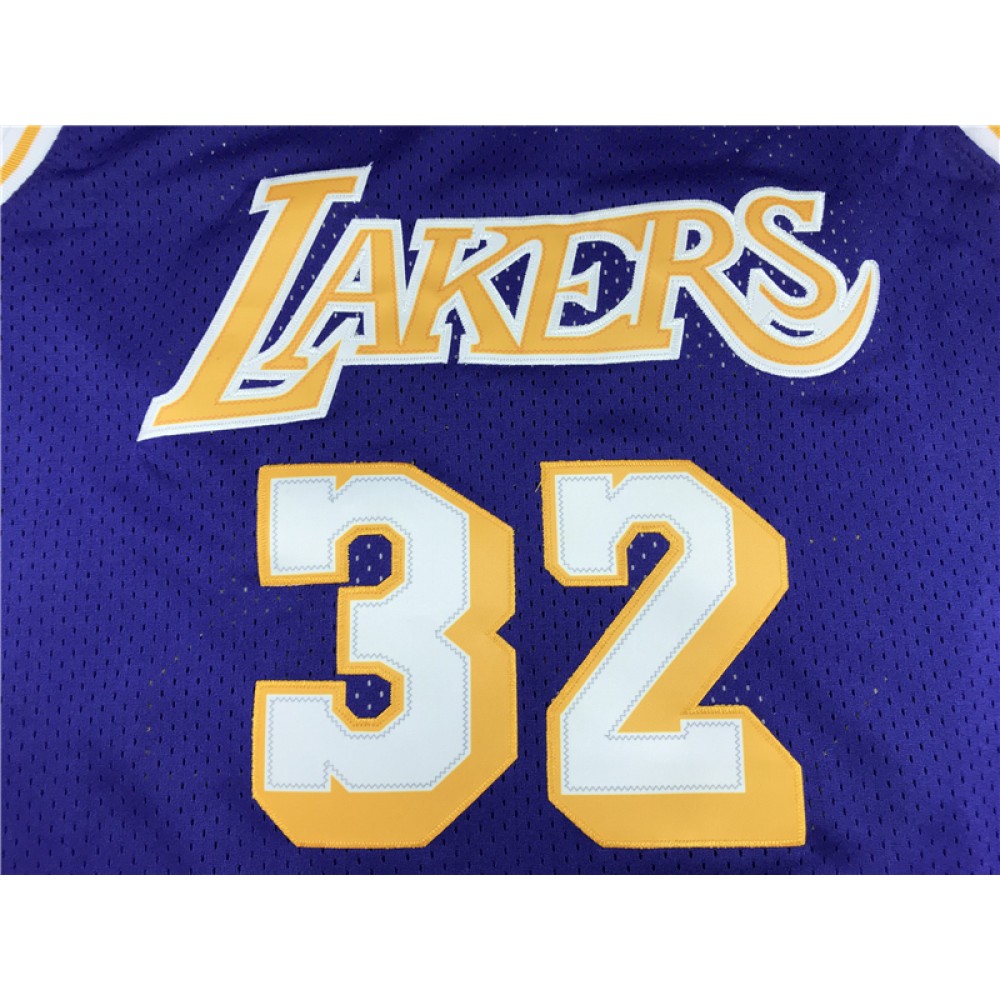 Camiseta Magic Johnson #32 Los Angeles Lakers Púrpura ⋆ MiCamisetaNBA